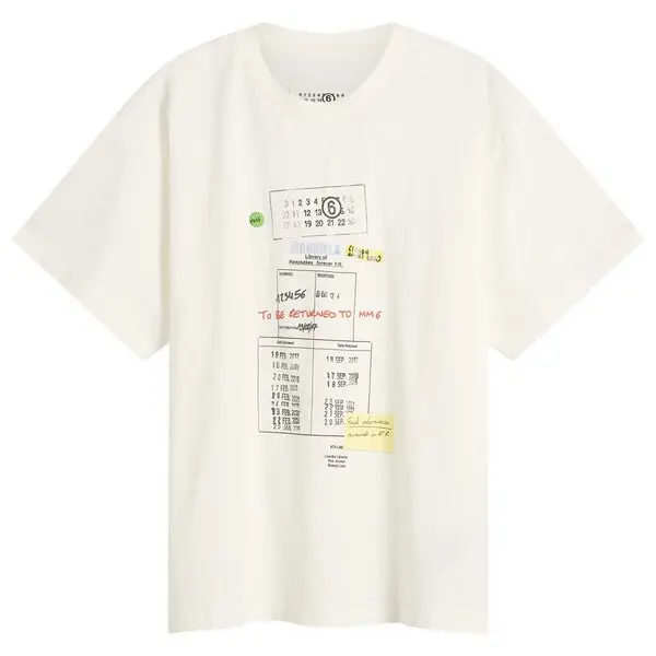 MAISON MARGIELA Tailored Labels T-shirt - Off White