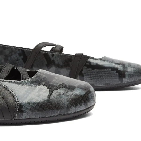 PUMA Speedcat Ballet Snake Sneakers - Cool Dark Gray/puma Black