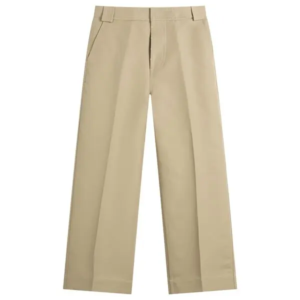 Ami Baggy Cotton Gabardine Trousers