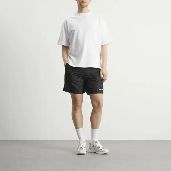DAILY PAPER Irregular Monogram Swim Shorts