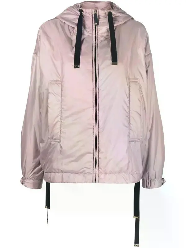 Max Mara Cameluxe Hooded Jacket - Pink