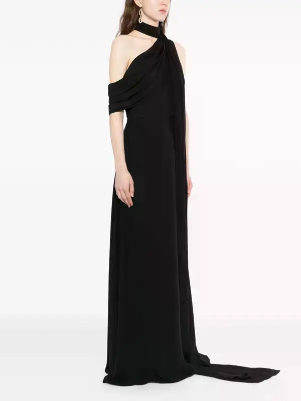 Elie Saab Silk Maxi Dress