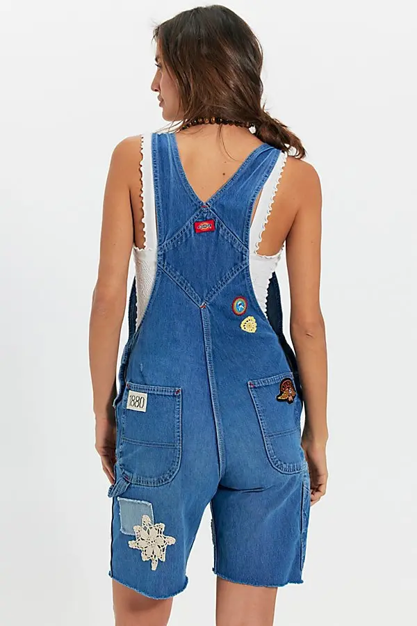 RILEY VINTAGE Patchwork Play Shortalls