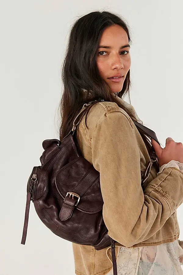 Free People We The Free Baby Asher Tote - Espresso