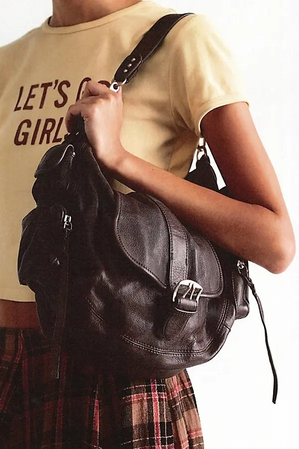 Free People We The Free Baby Asher Tote Bag - Espresso