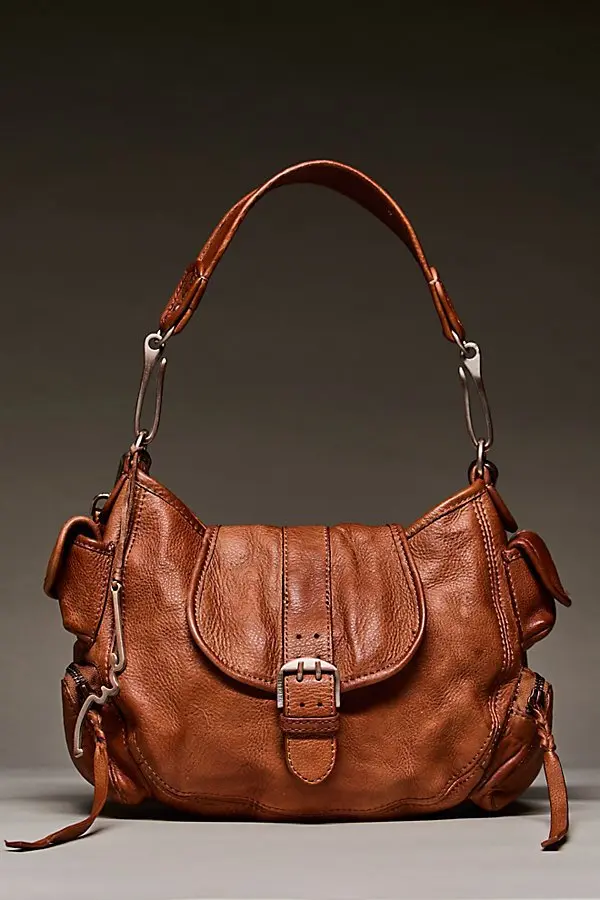 Free People We The Free Baby Asher Tote Bag - Saddle