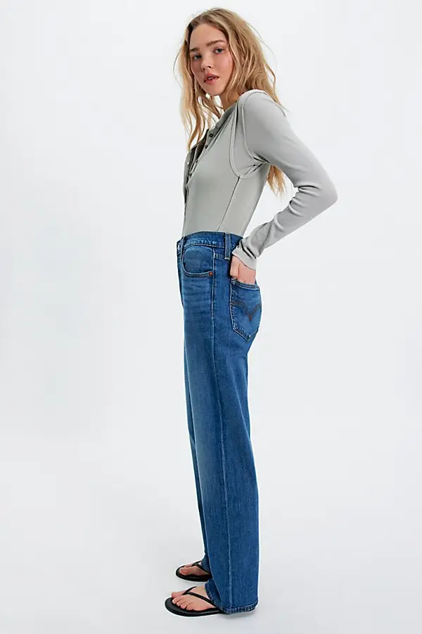 LEVI'S Ribcage Full Length Jeans - Select Us