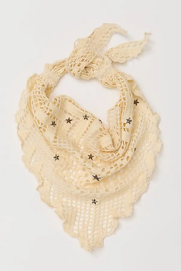 Free People Lexis Hair Scarf - Ivory
