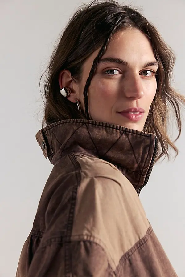 Free People Mari Ear Cuff Set - Silver