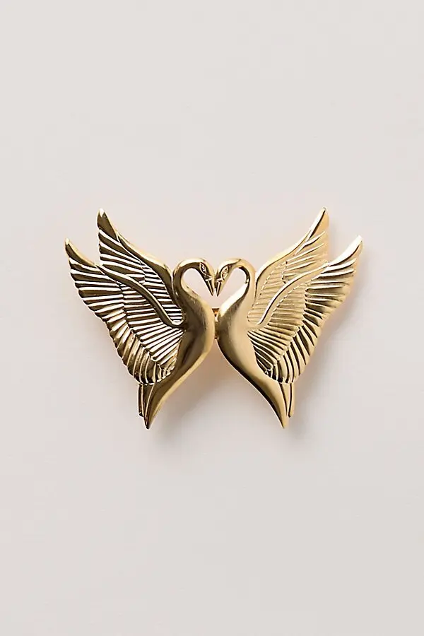 EPONA VALLEY Katinka Swan Barrette - Gold