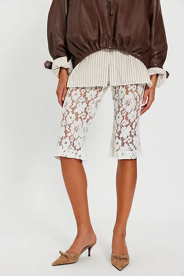 HIGH HEEL JUNGLE Isla Lace Capri