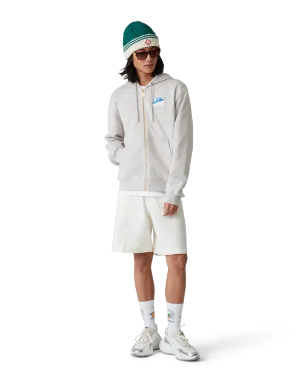 Casablanca Greek Temple Hooded Sweatshirt