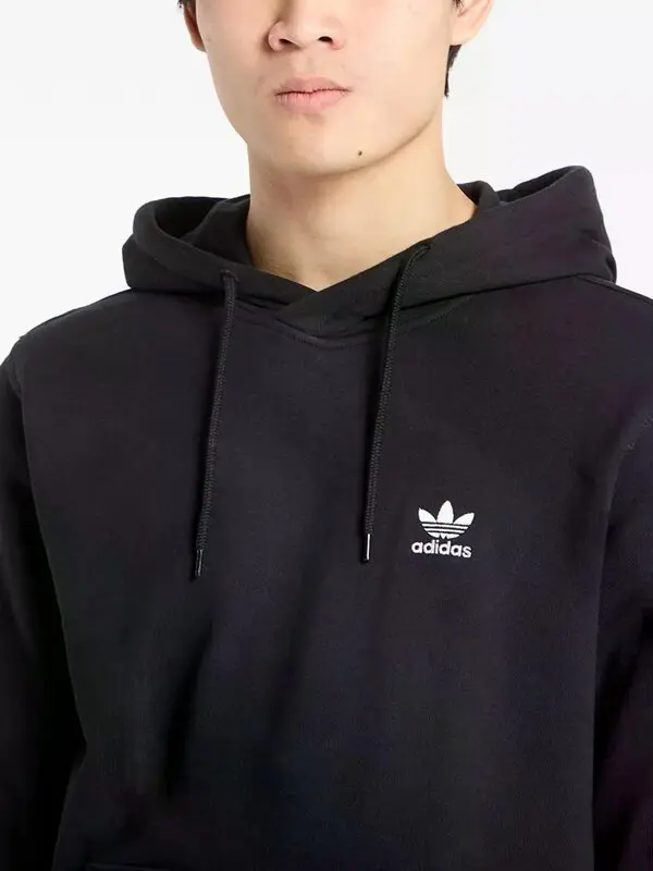 Adidas Drawstring Hoodie - Black
