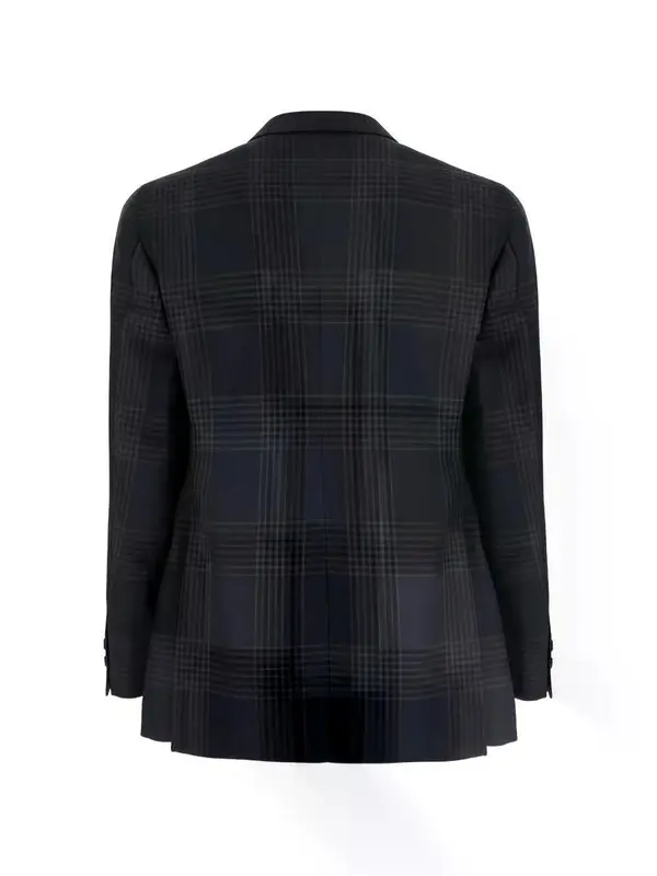 GABRIELE PASINI Double-breasted Checked Blazer
