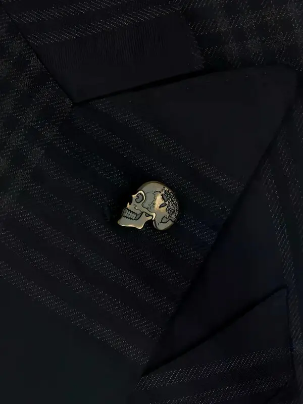 GABRIELE PASINI Double-breasted Checked Blazer