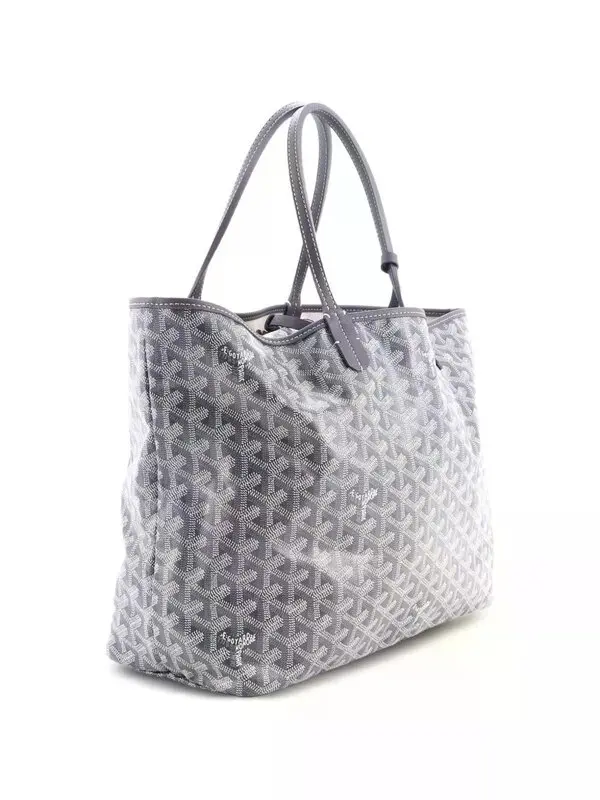 Goyard Saint Louis Coated Canvas Pm Tote Bag - Grey