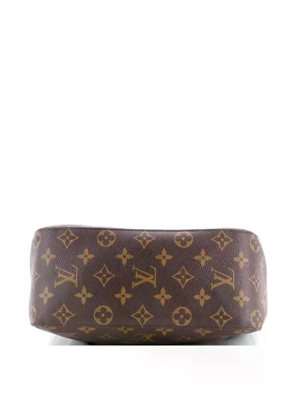 LOUIS VUITTON Looping Handbag Monogram Canvas Mm Satchel