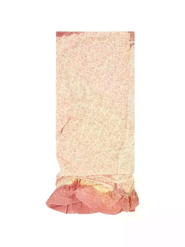 DIESEL® Floral Print Ruffled Skirt