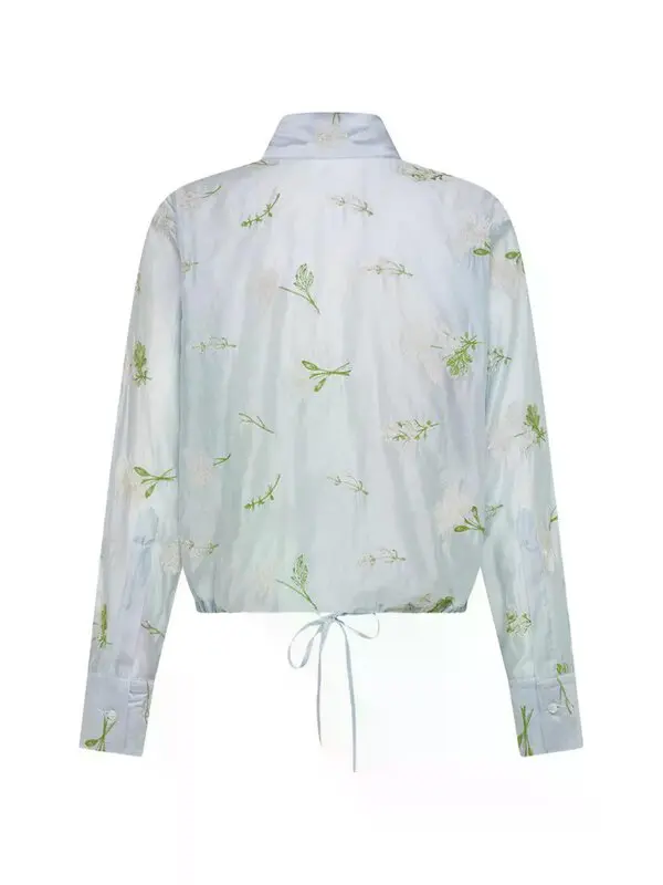 Seventy Embroidered Long-sleeve Shirt