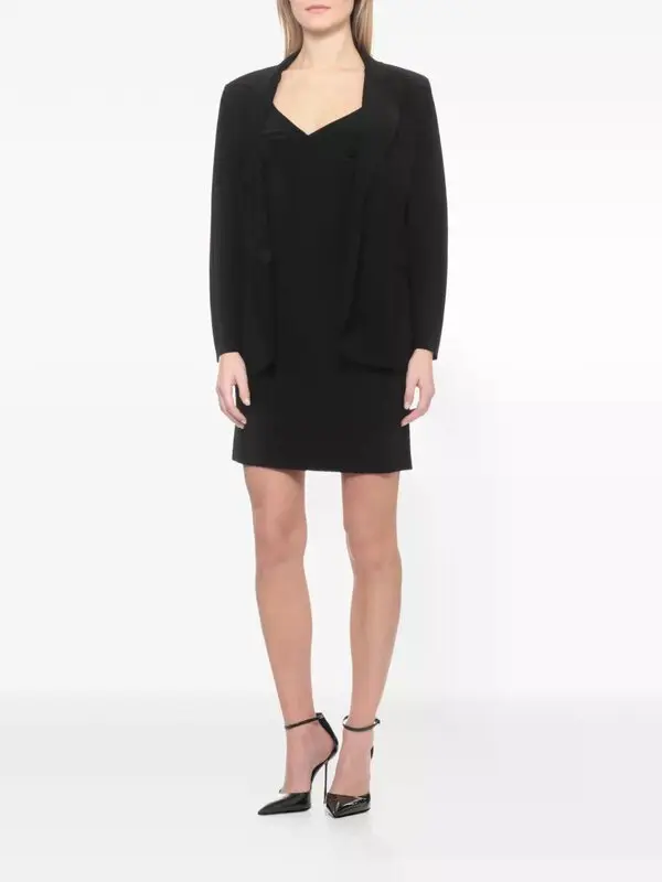 Norma Kamali Long-sleeve Mini Dress