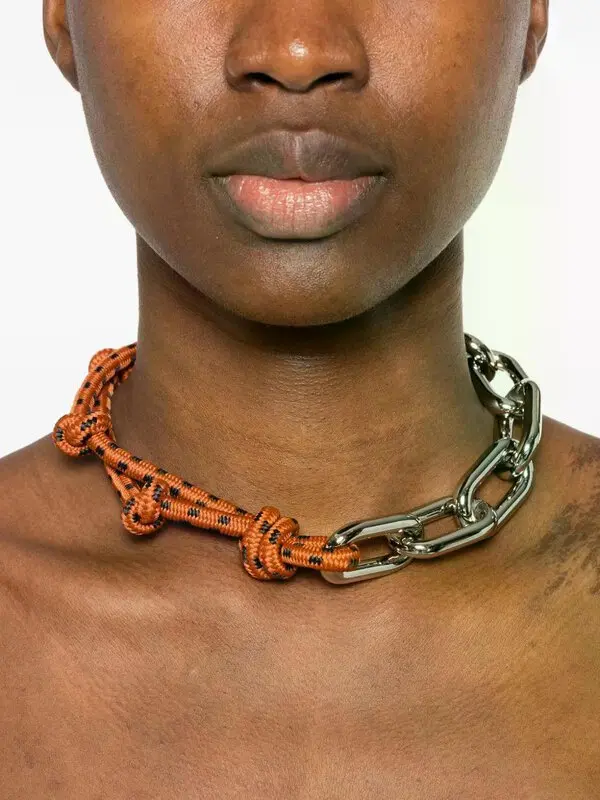 Plan C Chain Knotted Necklace