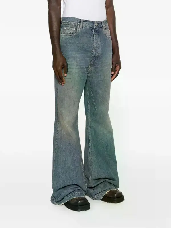 Rick Owens Bolan Bootcut Jeans - Blue