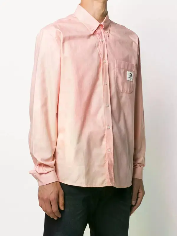 DIESEL® Mohawk Patch Oxford Shirt