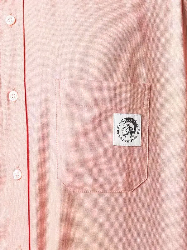 DIESEL® Mohawk Patch Oxford Shirt
