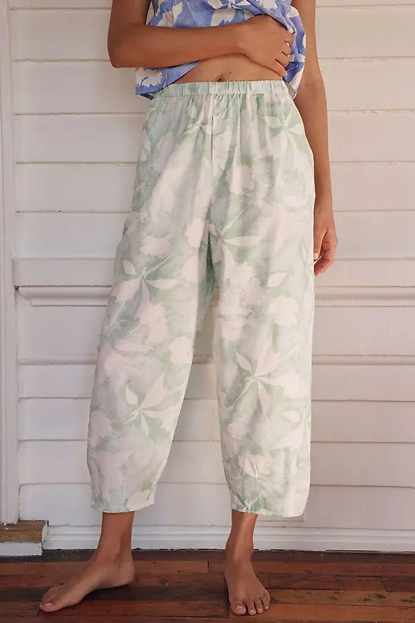 LYREBIRD Cotton Barrel Pant