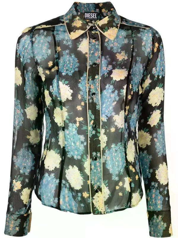 DIESEL® Floral-print Shirt