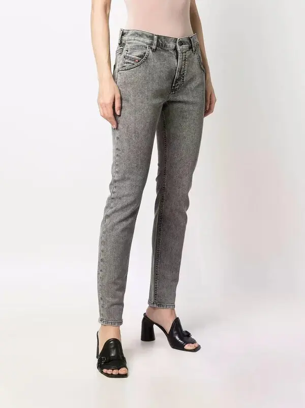 DIESEL® Logo-patch Denim Jeans