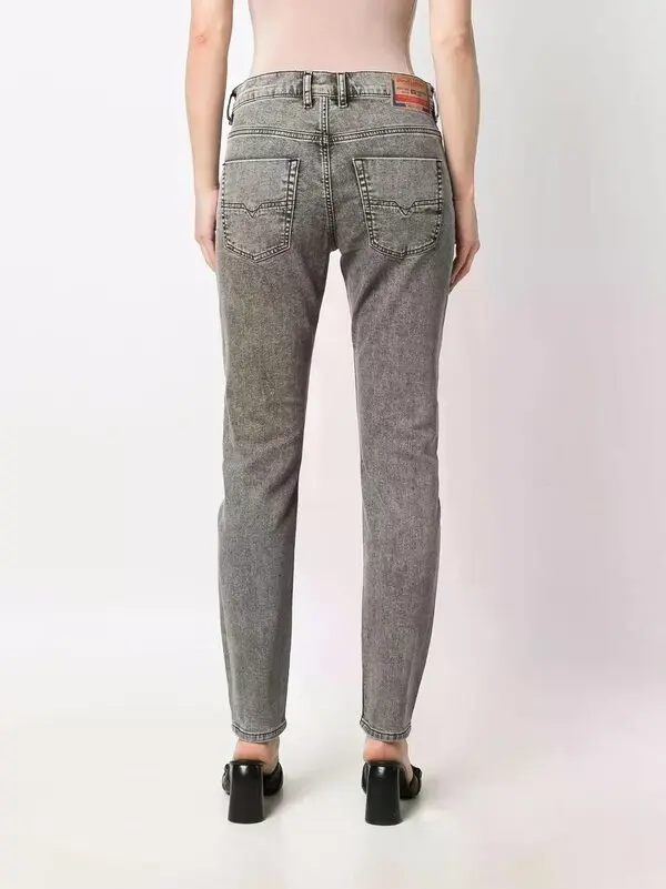 DIESEL® Logo-patch Denim Jeans