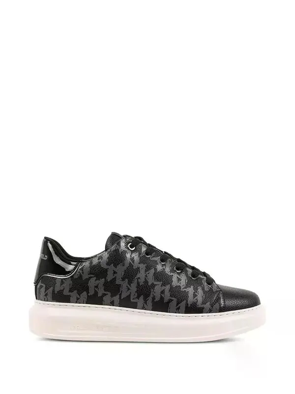 Karl Lagerfeld Patterned Platform Sneakers