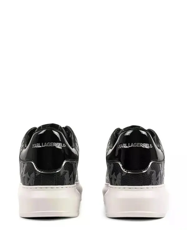 Karl Lagerfeld Patterned Platform Sneakers