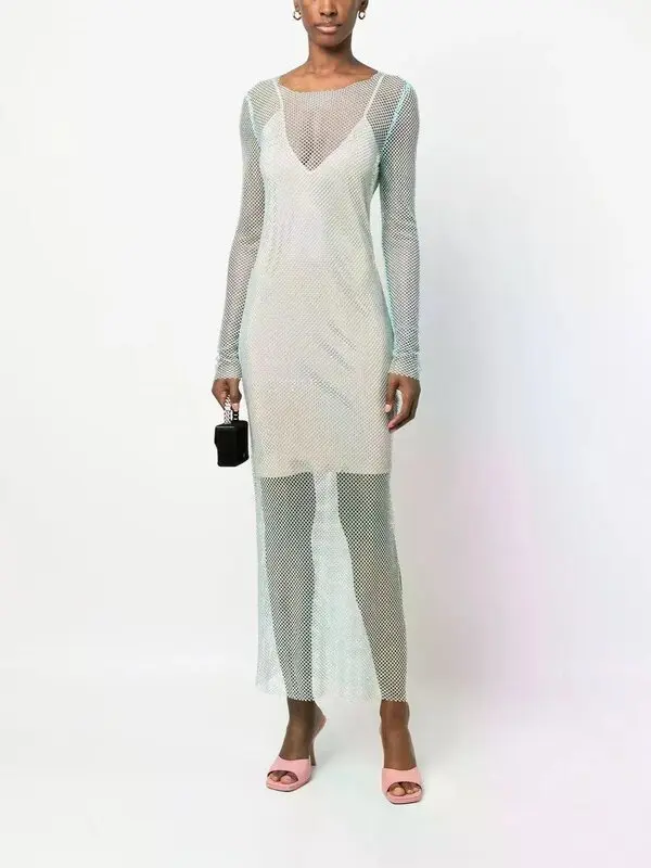 BLUGIRL Long-sleeved Sequin Dress