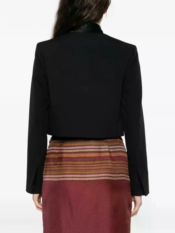 Max Mara Tesoro Satin-trim Jacket