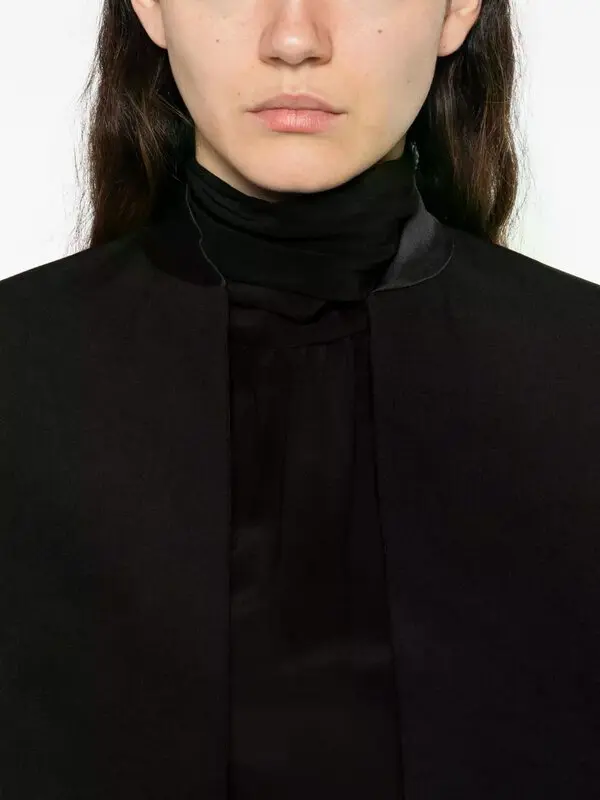 Max Mara Tesoro Satin-trim Jacket