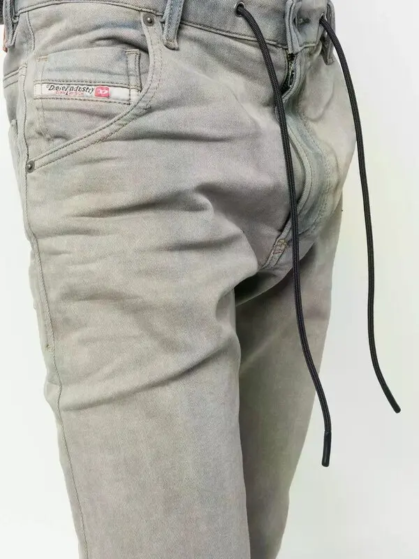 DIESEL® Krooley Drawstring Tapered Jeans