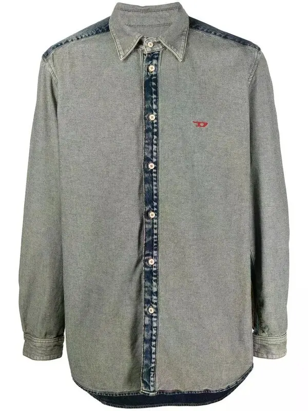 DIESEL® Inside-out Effect Denim Shirt