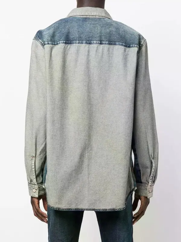 DIESEL® Inside-out Effect Denim Shirt