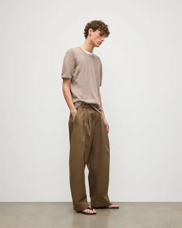 Johnstons Of Elgin Boyd Light Superfine Cashmere T-shirt - Brown