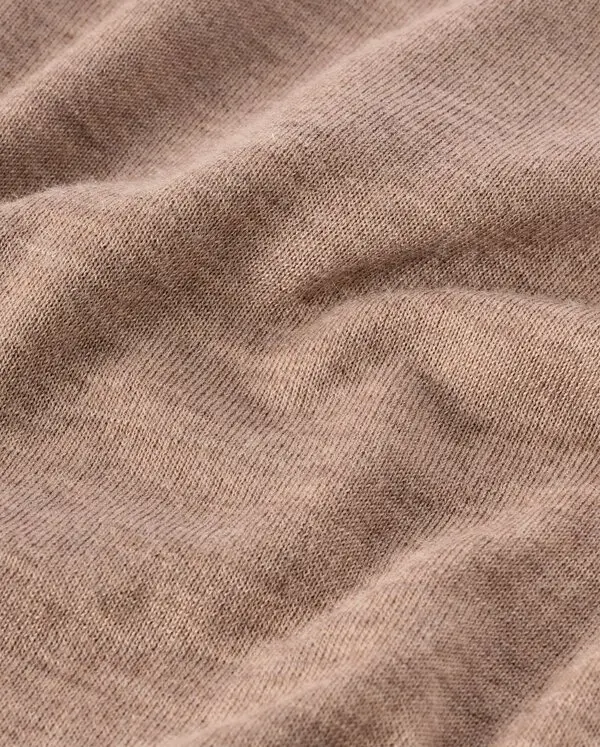 Johnstons Of Elgin Boyd Light Superfine Cashmere T-shirt - Brown