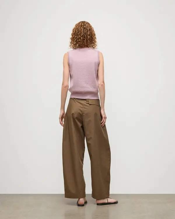 Johnstons Of Elgin Iris Classic Cashmere Tank - Pink