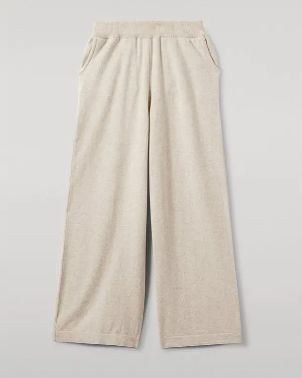 Johnstons Of Elgin Coll Cashmere Trousers - Grey