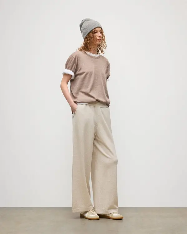 Johnstons Of Elgin Coll Cashmere Trousers - Grey