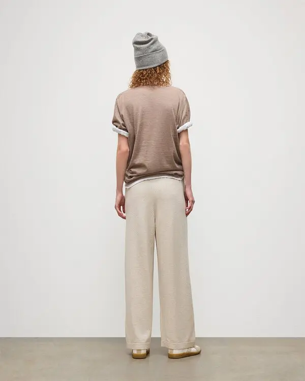Johnstons Of Elgin Coll Cashmere Trousers - Grey