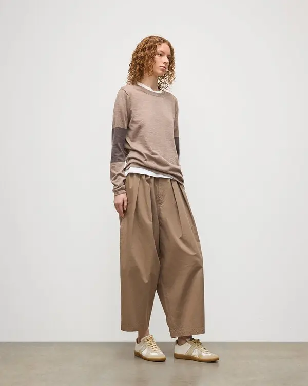 Johnstons Of Elgin Euna Superfine Cashmere T-shirt - Brown