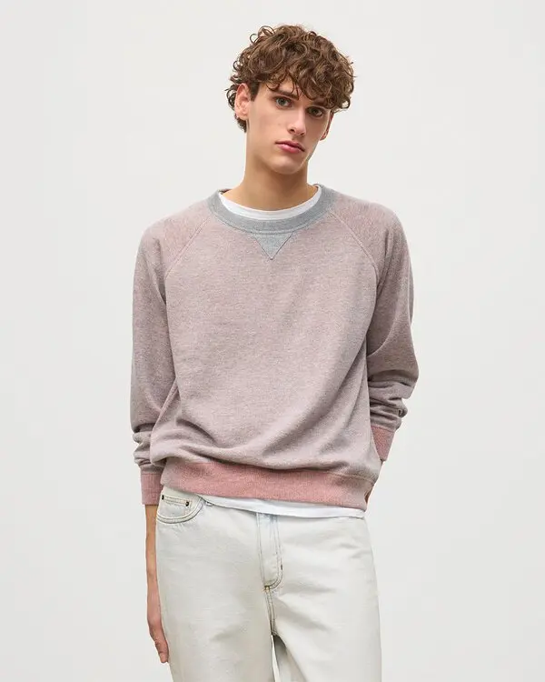 Johnstons Of Elgin Cashmere Blend Sweatshirt - Orange