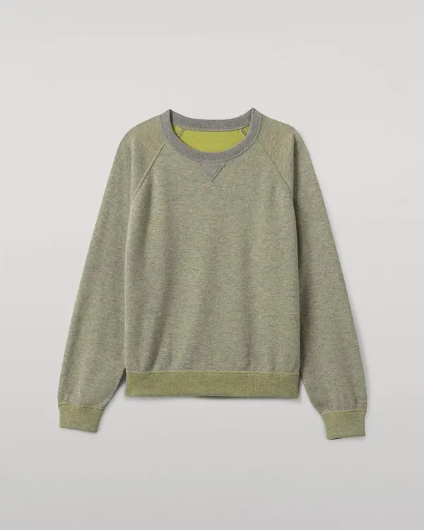 Johnstons Of Elgin Cashmere Beach Sweatshirt - Yellow