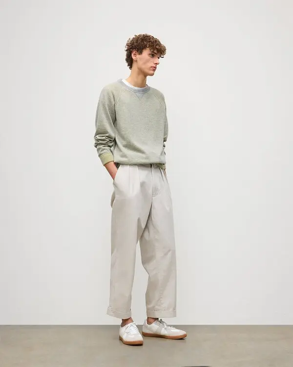 Johnstons Of Elgin Cashmere Beach Sweatshirt - Yellow